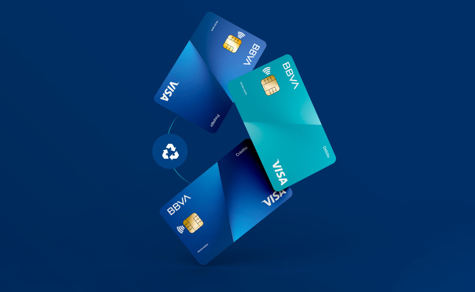 Todas las tarjetas de BBVA serán de material reciclado en 2023 - ANAIP